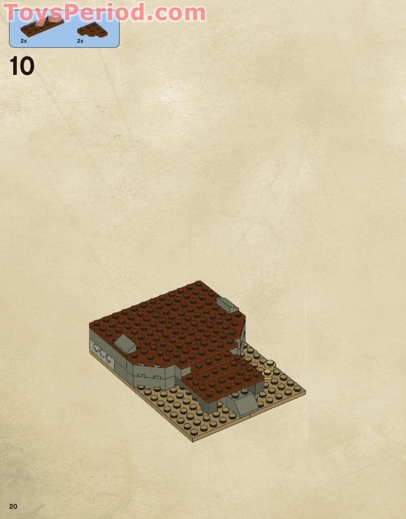 LEGO 4194 Whitecap Bay Instructions and Parts List