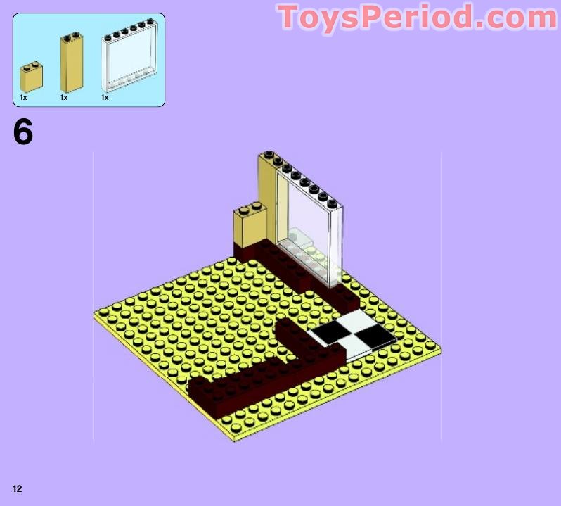 LEGO 41006 Downtown Bakery Instructions and Parts List