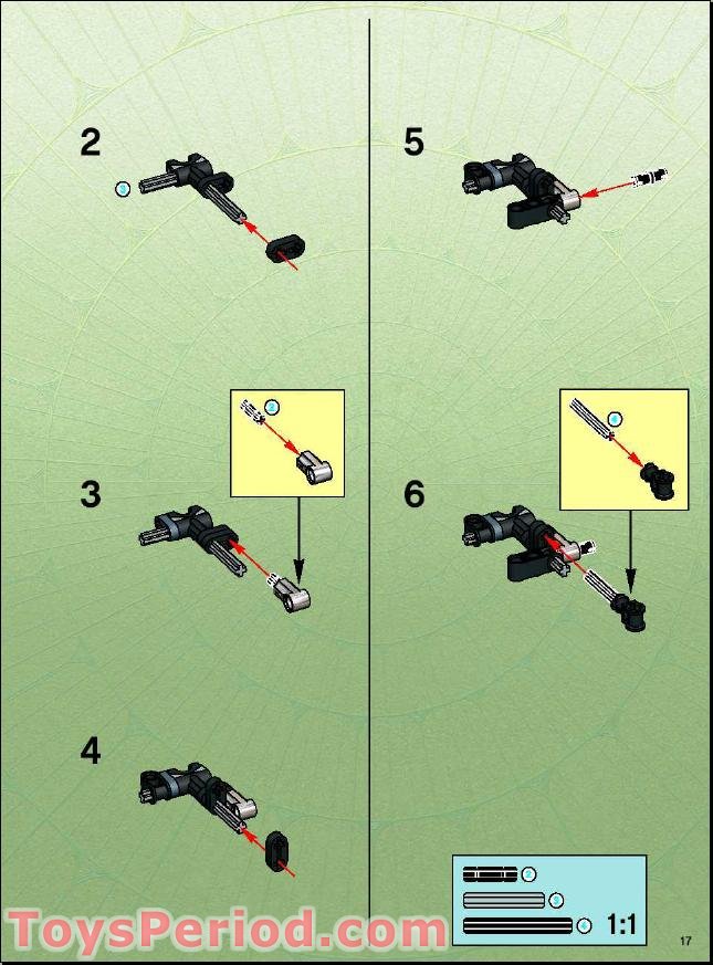 LEGO 10203 Voporak Instructions and Parts List