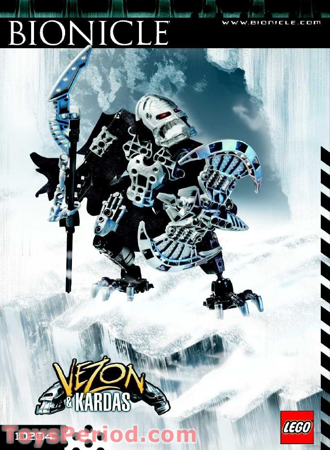 LEGO 10204 Vezon and Kardas Instructions and Parts List