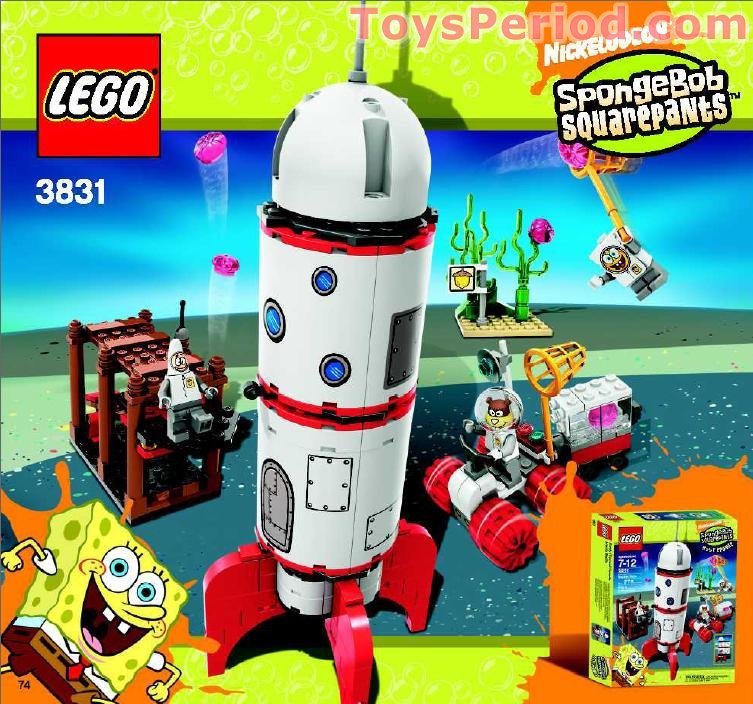 LEGO 3832 The Emergency Room Instructions and Parts List