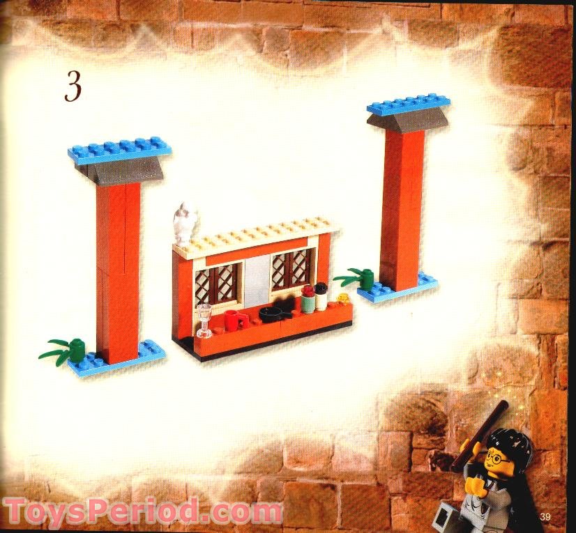 LEGO 4728 Escape from Privet Drive Set Parts Inventory and Instructions ...