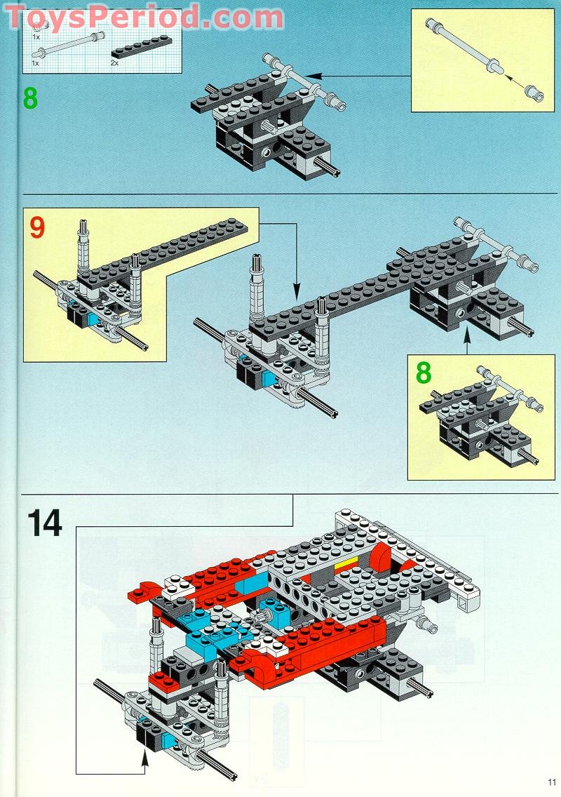 LEGO 5561 Big Foot 4x4 Instructions and Parts List