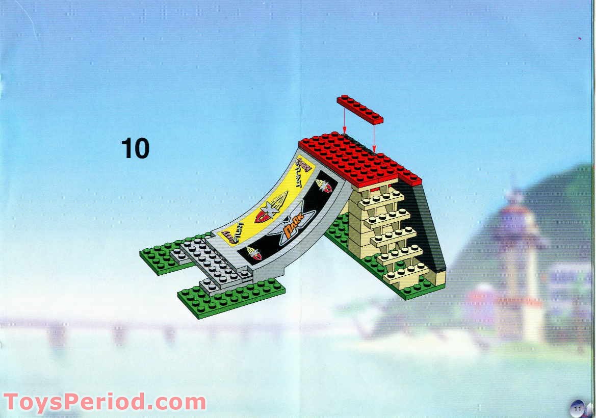 LEGO 6738 Skateboard Challenge Instructions and Parts List