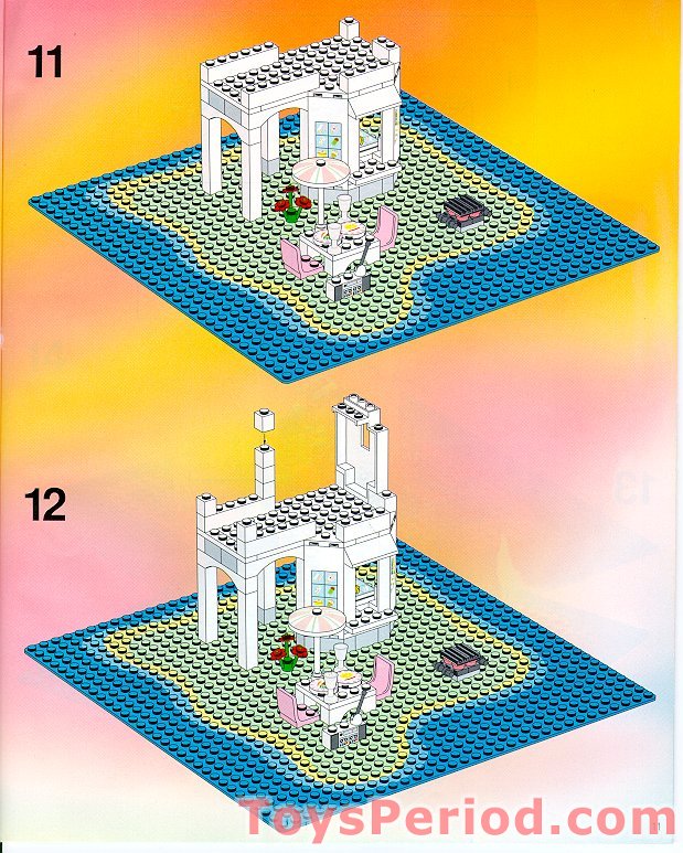 LEGO 6414 Dolphin Point Instructions and Parts List