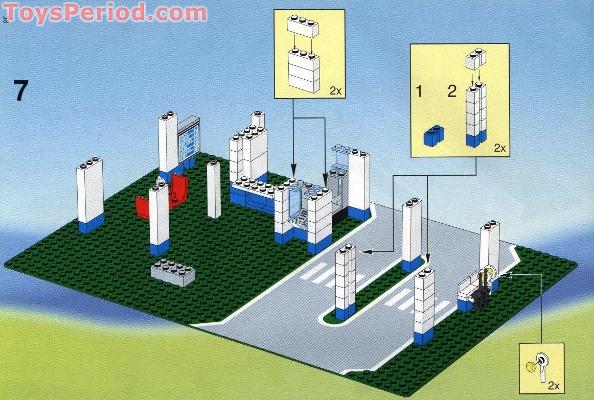 LEGO 6597 Century Skyway Instructions and Parts List