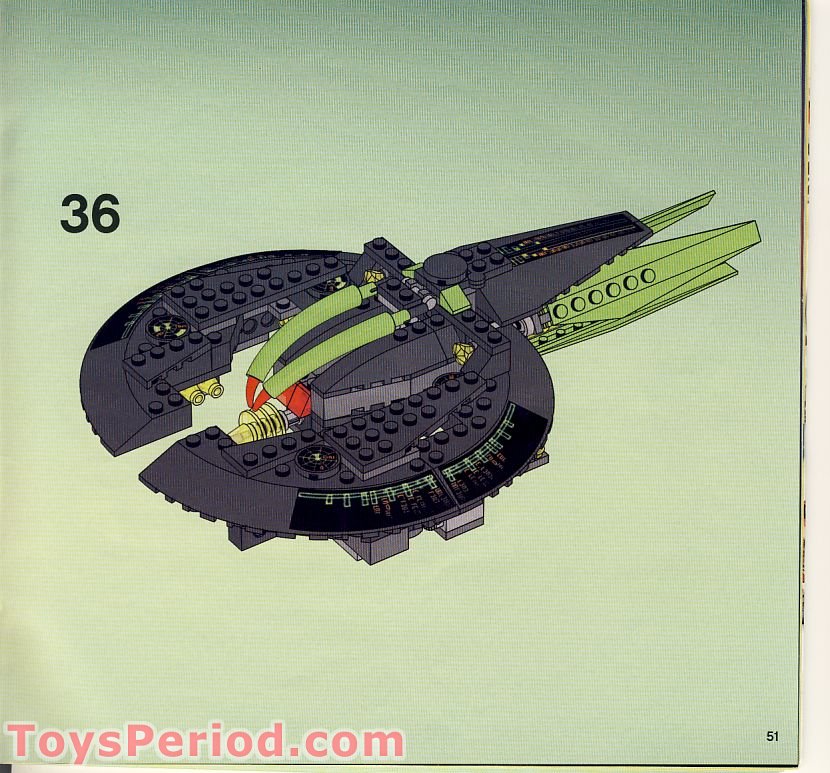 LEGO 7693 Etx Alien Strike Instructions and Parts List