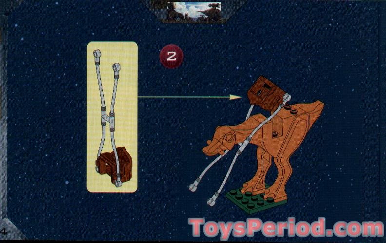 LEGO 7115 Gungan Patrol Instructions and Parts List