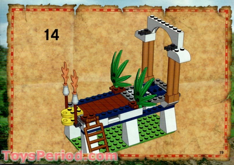 LEGO 7411 Tygurah's Roar Instructions and Parts List