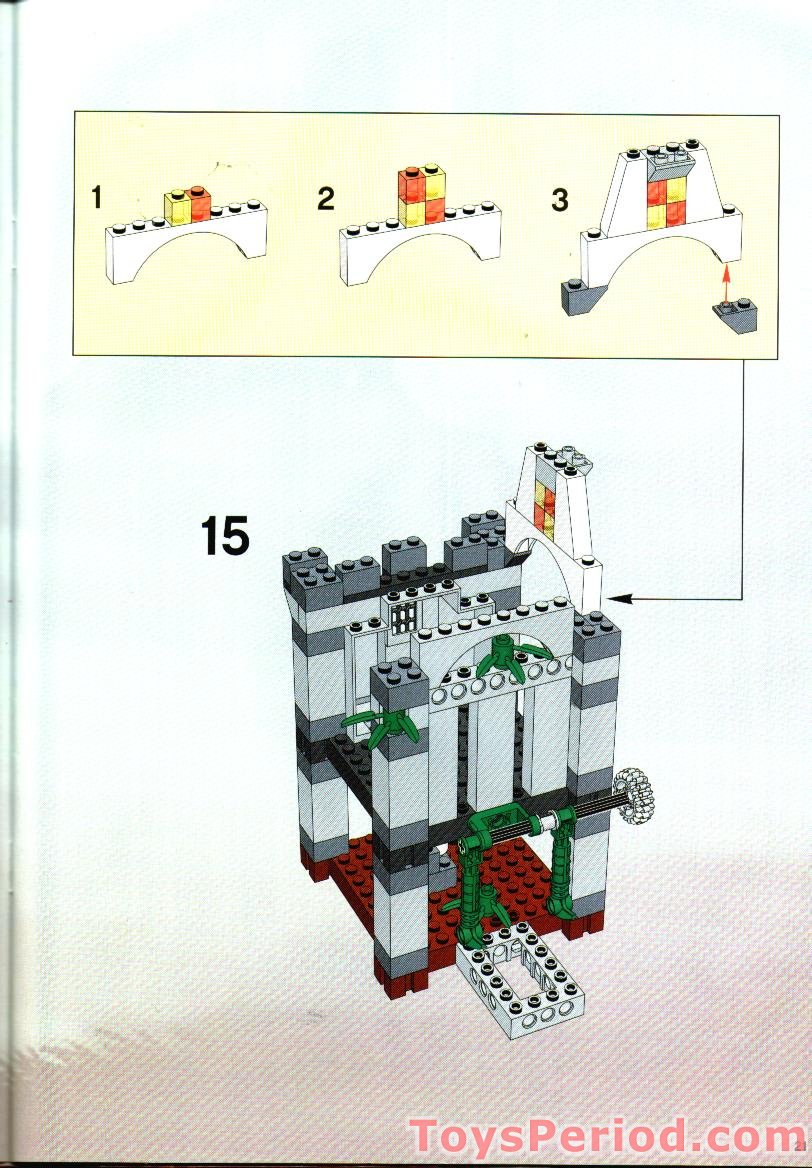 LEGO 8780 Citadel of Orlan Instructions and Parts List