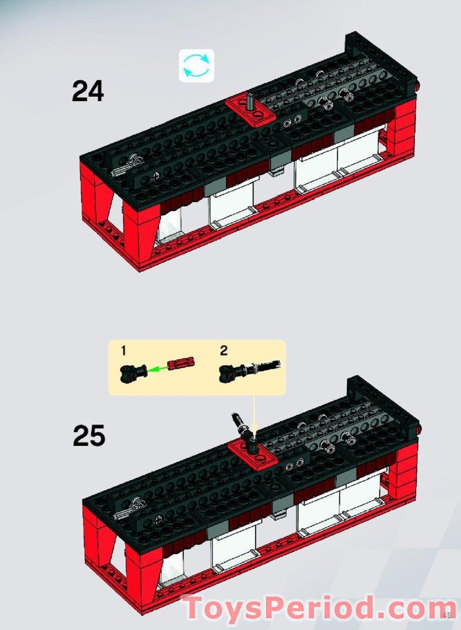 LEGO 8160 Cruncher Block and Racer X Instructions and Parts List