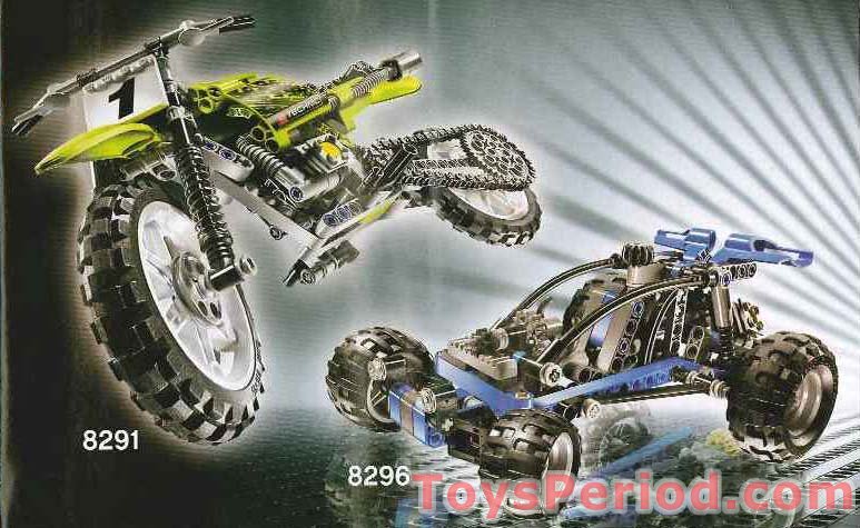 LEGO 8290 Mini Forklift Instructions and Parts List