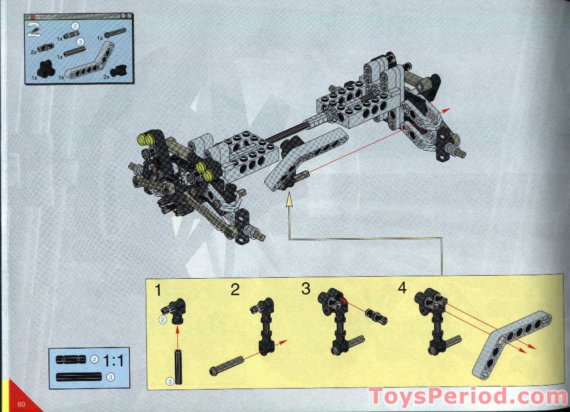 LEGO 8465 Extreme Off-Roader Instructions and Parts List