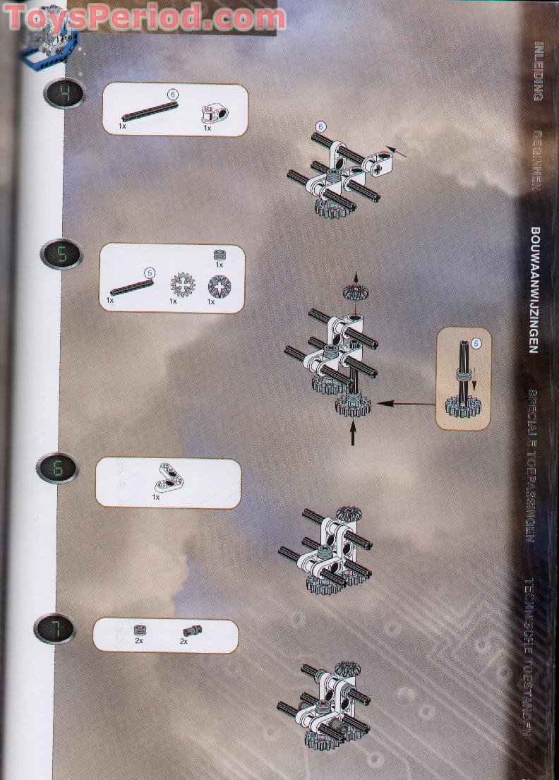 LEGO 9748 Droid Developer Kit Instructions and Parts List