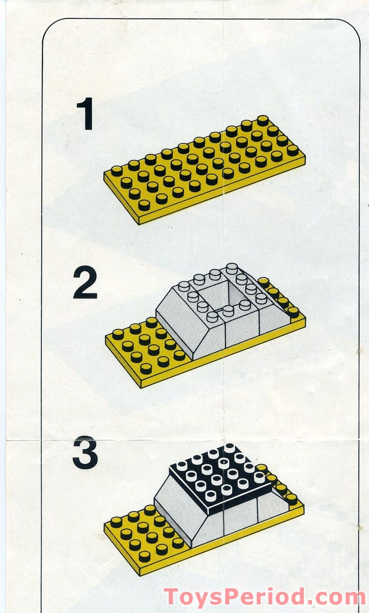 LEGO 00-2 Weetabix Promotional House Instructions and Parts List