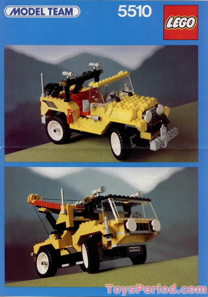 LEGO 5510 Off Road 4x4 Instructions and Parts List