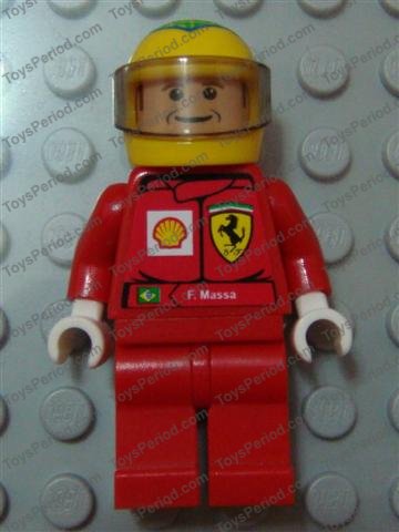 LEGO 8144-2 Ferrari 248 F1 Team (Raikkonen) Instructions and Parts List