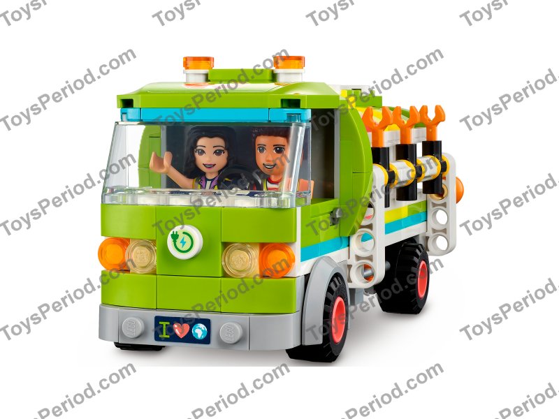 LEGO 41712 Recycling Truck Set Parts List