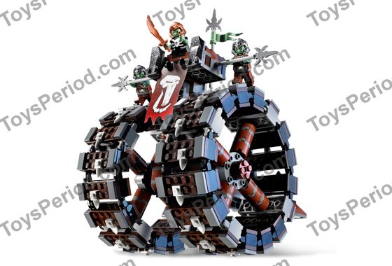 LEGO 7041 Troll Battle Wheel Instructions and Parts List