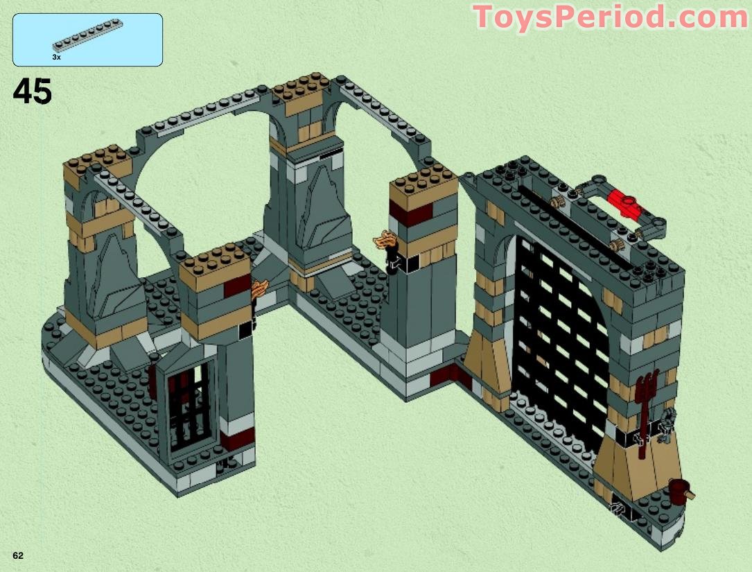 LEGO 75005 Rancor Pit Instructions and Parts List