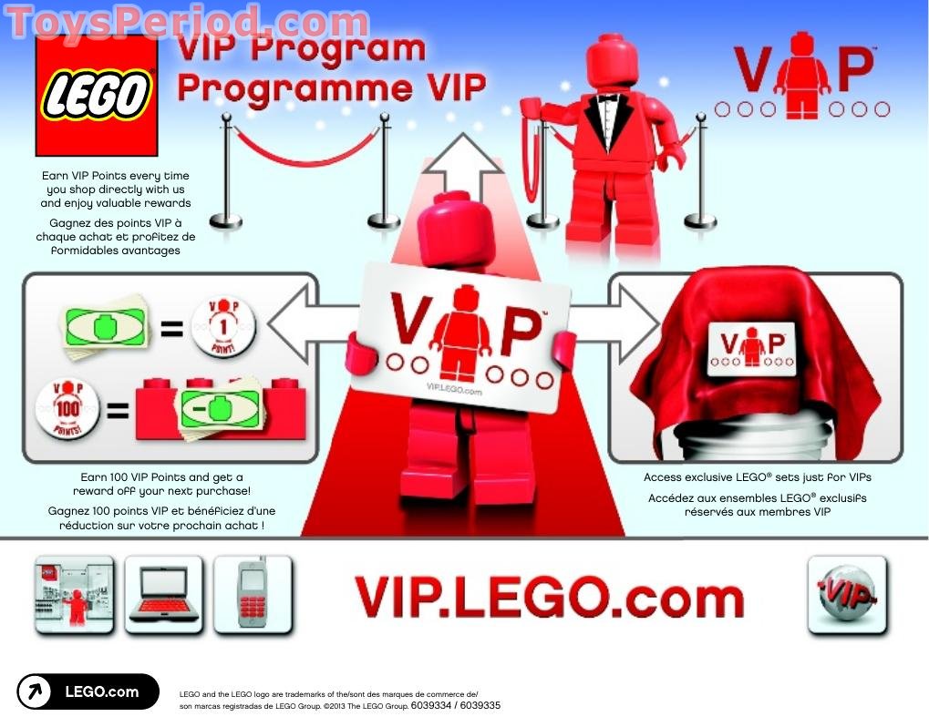 LEGO 10233 Horizon Express Instructions and Parts List
