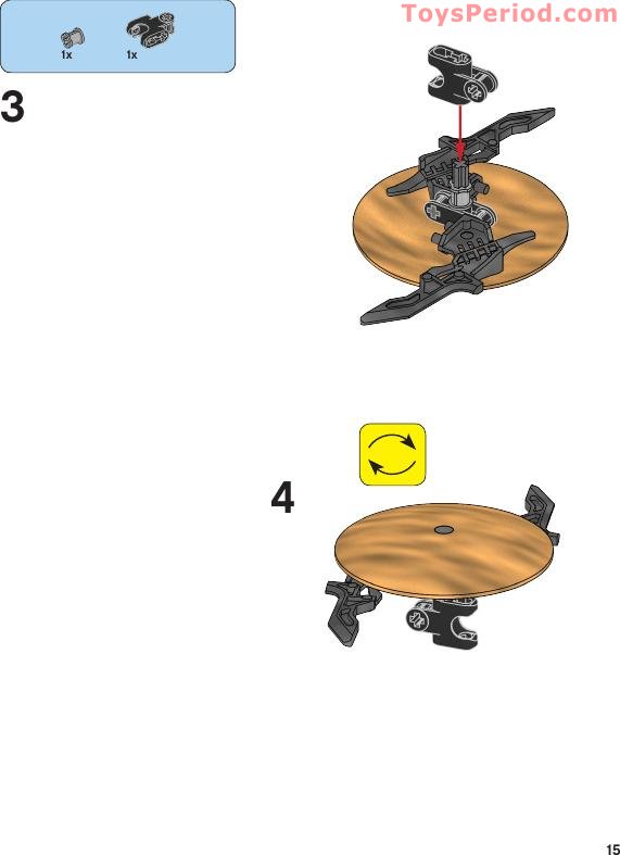 LEGO 44002 Rocka Instructions and Parts List