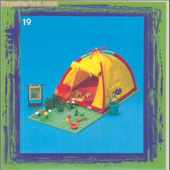 LEGO 3143 Camping Trip Instructions and Parts List