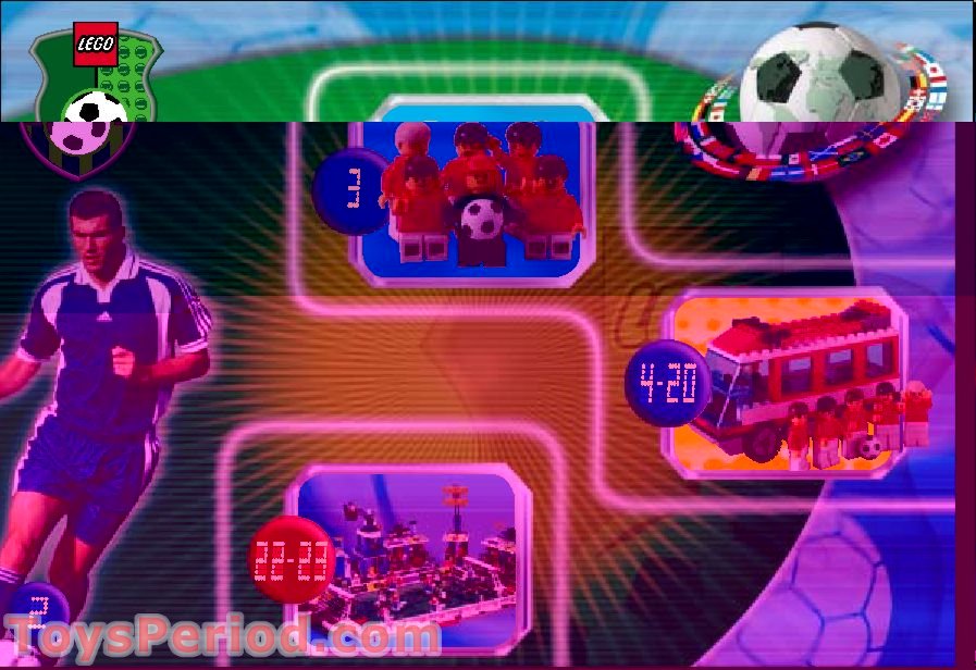 LEGO 3407 Red Bus Instructions and Parts List