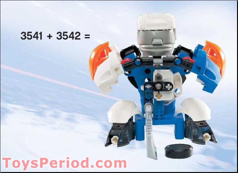 LEGO 3541 Slap Shot Instructions and Parts List