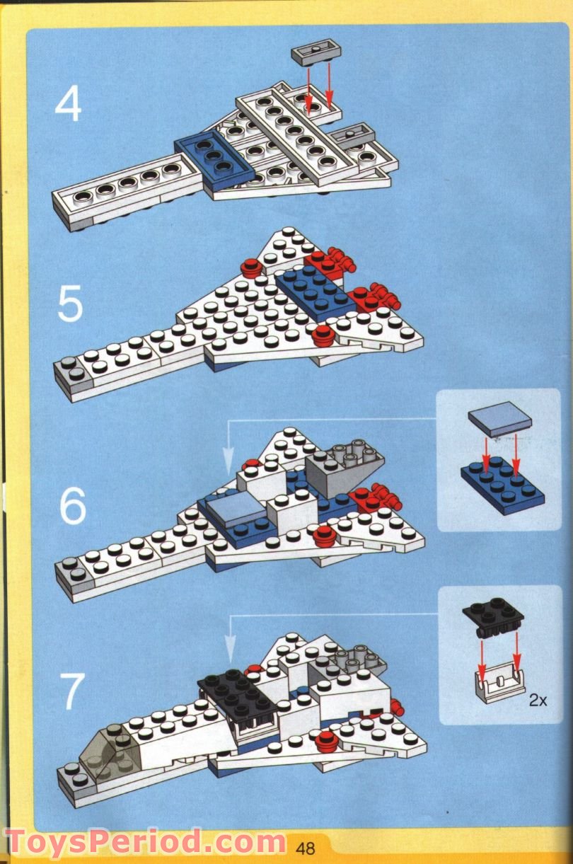 LEGO 4098 High Flyers Instructions and Parts List