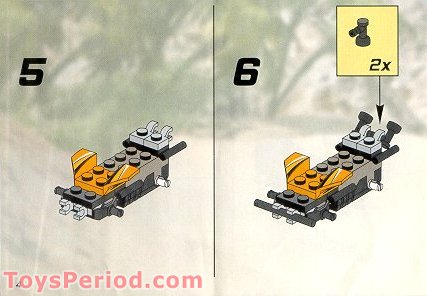 LEGO 4594 Maverick Sprinter and Hot Arrow Instructions and Parts List