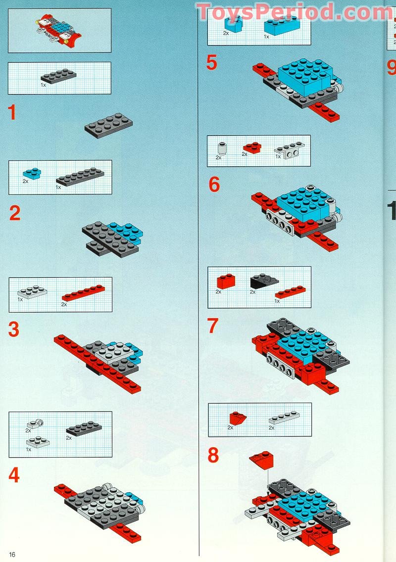 LEGO 5561 Big Foot 4x4 Instructions and Parts List
