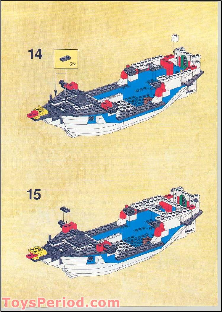 LEGO 6291 Armada Flagship Instructions and Parts List