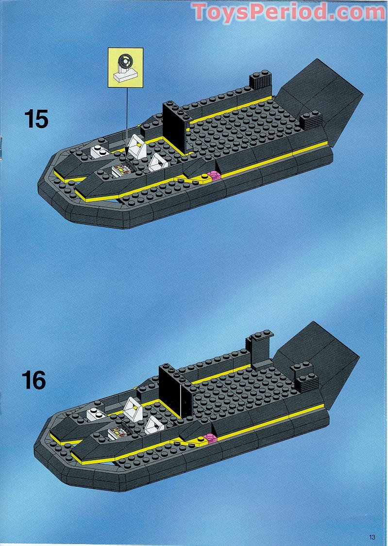 LEGO 6473 Res-Q Cruiser Instructions and Parts List