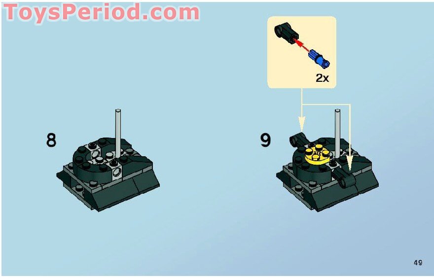 LEGO 7885 Robin's Scuba Jet: Attack of the Penguin Instructions and ...