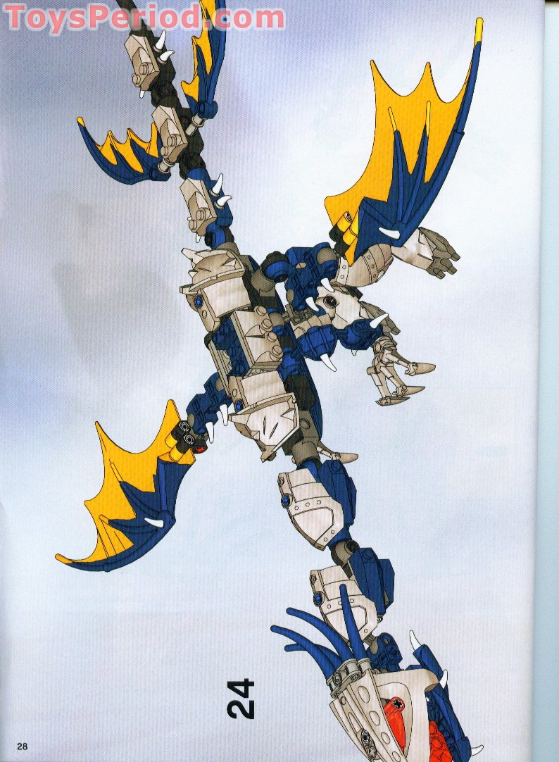 LEGO 7021 Viking Double Catapult Versus Armored Ofnir Dragon ...