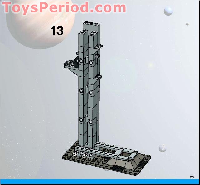 LEGO 7469 Mission to Mars Instructions and Parts List