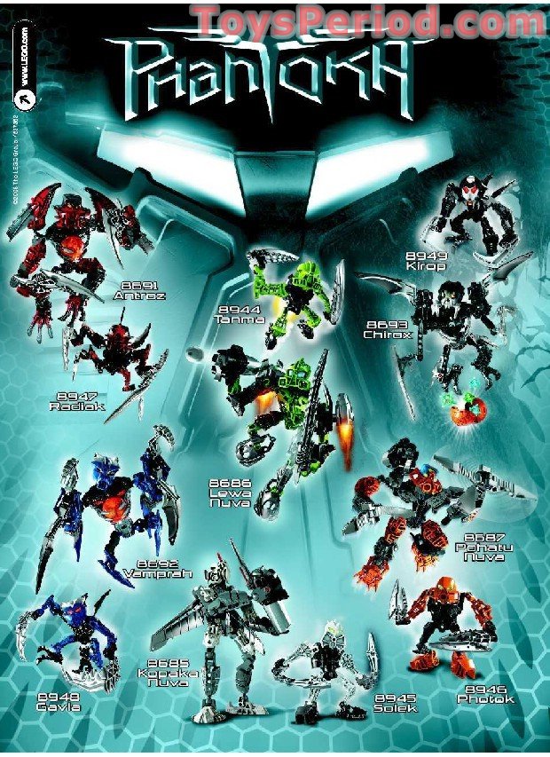 LEGO 8942-2 Jetrax T6 Limited Edition Instructions and Parts List