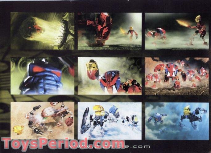 LEGO 8561 Nuhvok Instructions and Parts List