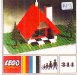 LEGO 344-1 Bungalow Instructions and Parts List