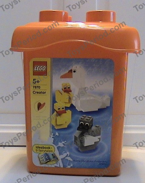 LEGO 7870 Hans Christian Andersen Bucket Instructions and Parts List