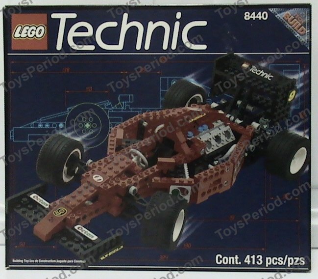 LEGO 8440 Formula Indy Racer Instructions and Parts List