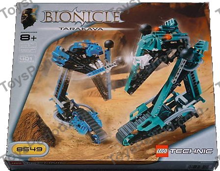 LEGO 8549 Tarakava Instructions and Parts List