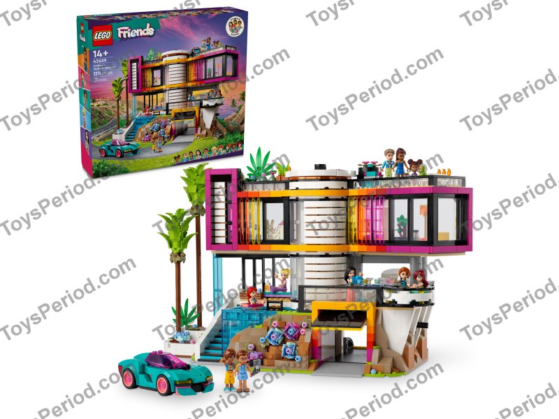 LEGO 42639 Andrea's Modern Mansion Set Parts List