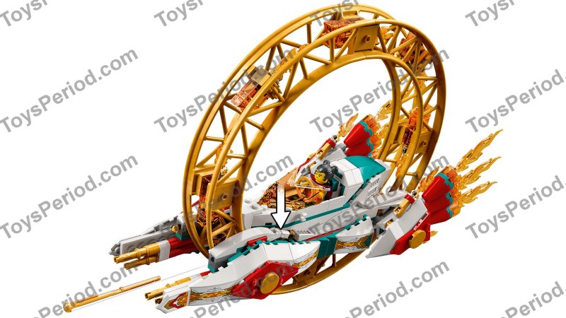 LEGO 80034 Nezha's Fire Ring Set Parts List