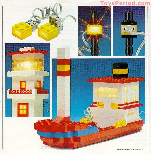 LEGO 816 Lighting Bricks, 4.5v Instructions and Parts List