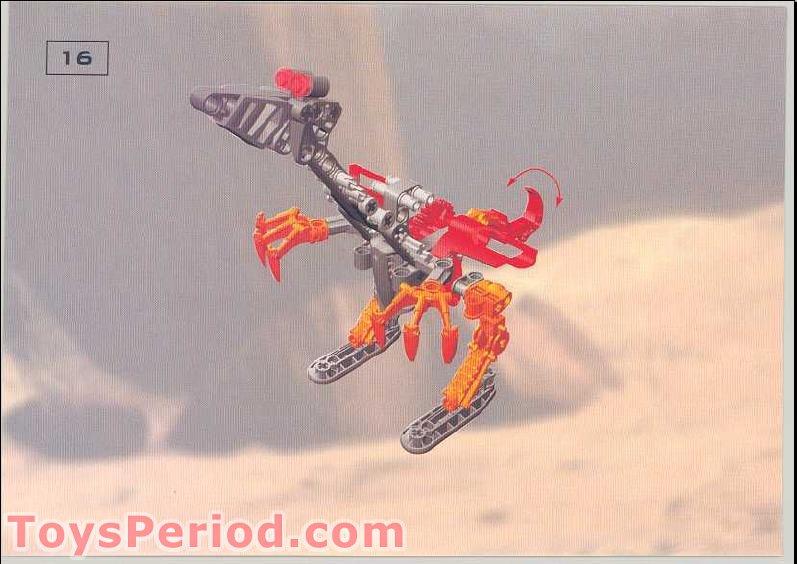 LEGO 10023 Bionicle Master Builder Set Instructions and Parts List