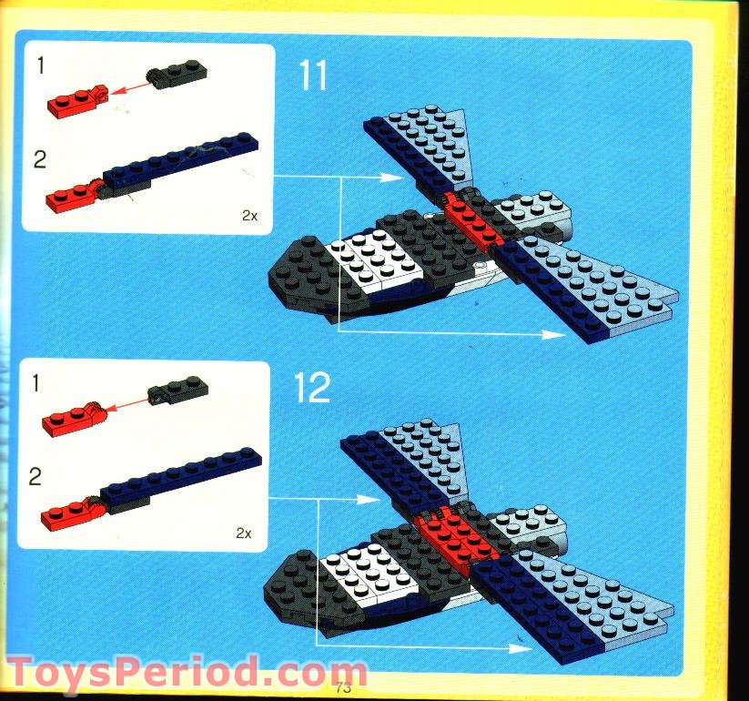 LEGO 4506 Deep Sea Predators Instructions and Parts List