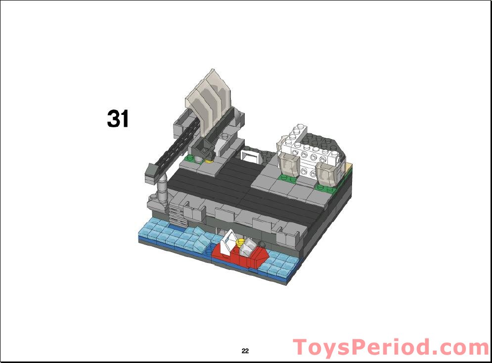 LEGO 5526 Skyline Instructions and Parts List