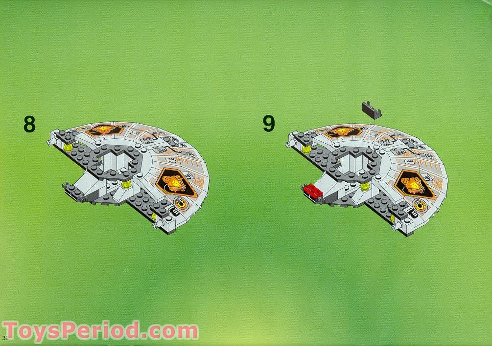 LEGO 6979 Interstellar Starfighter Instructions and Parts List